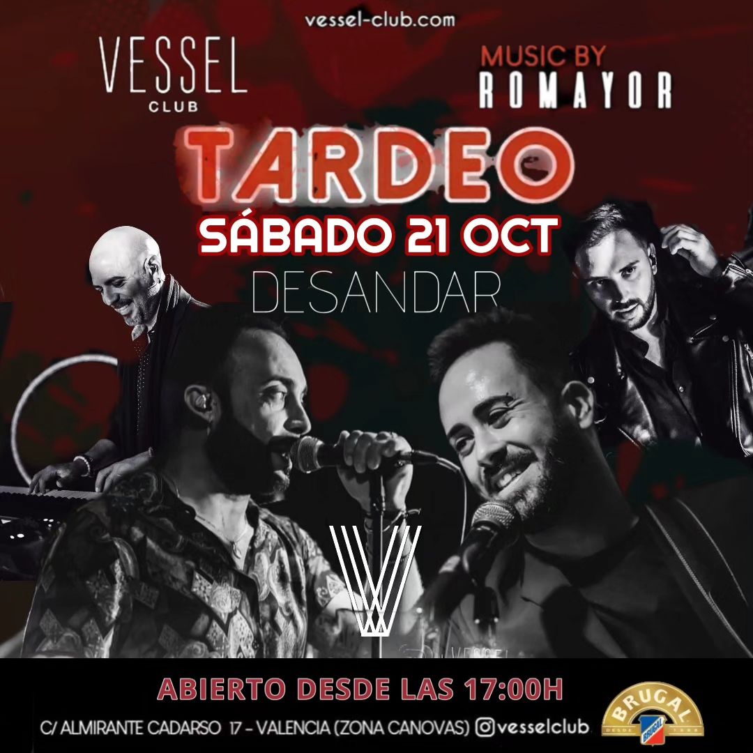 Tardeo Vessel Club - Ruzafa Noche - Salir cenar y de copas por el barrio